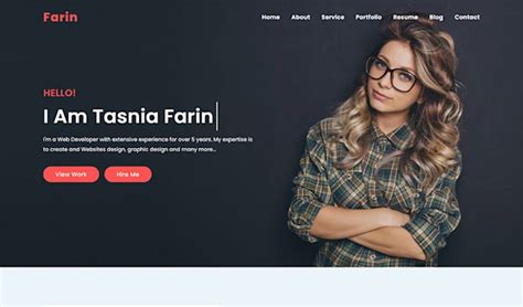 Create A Personal Portfolio Blog Site Using Bootstrap Html Css Js By