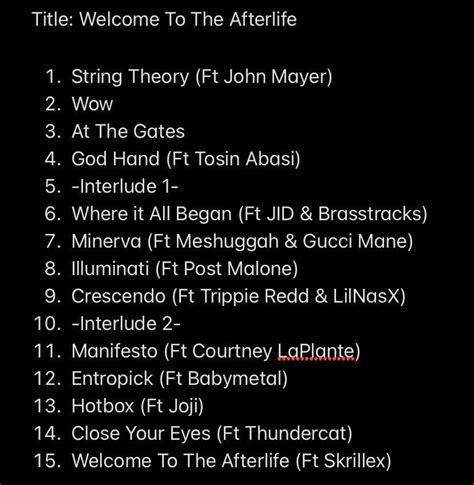 Polyphia Album 5 Concept Title Welcome To The Afterlife R Polyphia