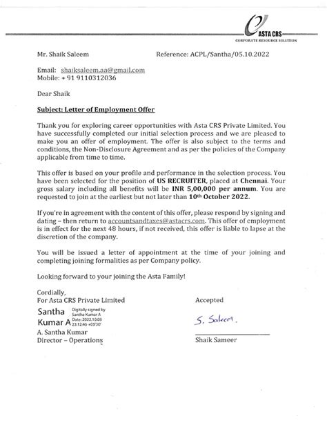 02 shaik saleem loe offer pdf