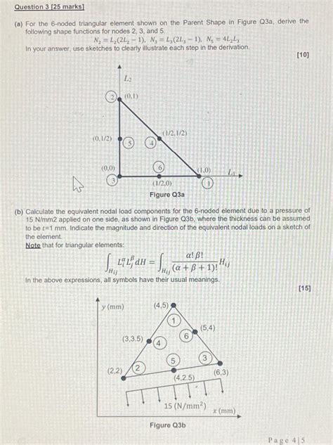 Solved Question 3 25 ﻿marks Answer Questions A ﻿and B