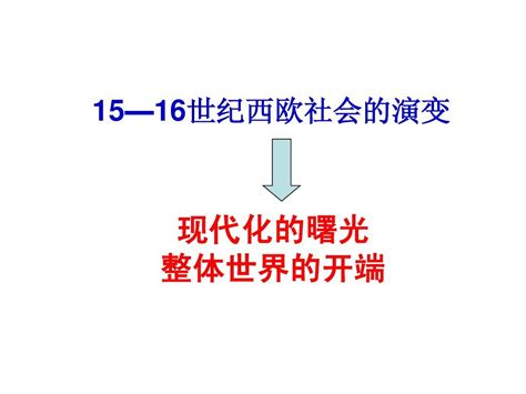15 16世纪西欧word文档在线阅读与下载无忧文档