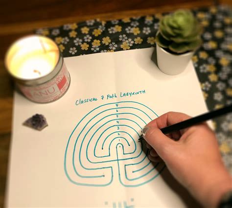 How To Draw A Labyrinth