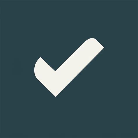 Premium Vector Vector Checkmark Illustration In Flat Design