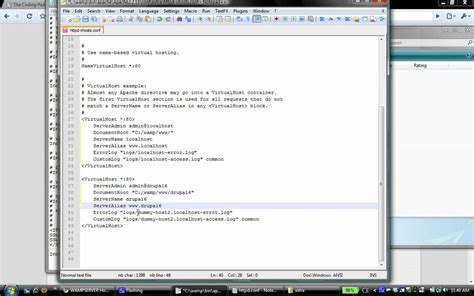 Setting Up Virtual Hosts On Wampserver Part 2 Of 2 Youtube