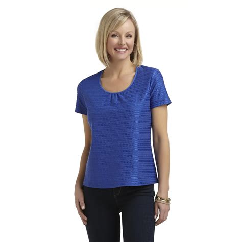 Upc 047766456528 Jaclyn Smith Womens Scoop Neck Top
