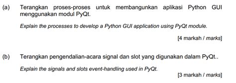 Solved A Terangkan Proses Proses Untuk Membangunkan Chegg