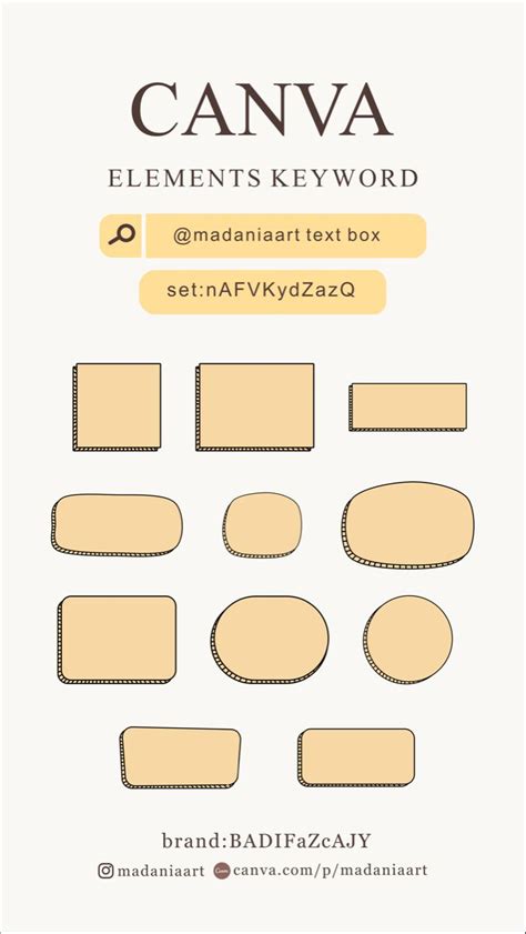 Canva Elements Keyword Text Box Elemen Seni Inspirasi Desain Website