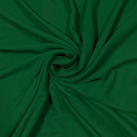 Peacock Green Color Heavy Georgette Fabric N313