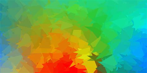 Light Multicolor Vector Abstract Triangle Template 1873889 Vector Art At Vecteezy