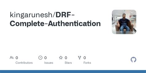 Github Kingaruneshdrf Complete Authentication