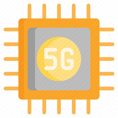 Chip Computer Internet Technology Set Microchip Circuit Icon Download On Iconfinder