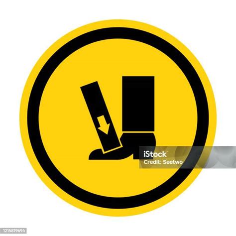 심볼 기호 위 벡터 그림에서 발 분쇄 힘 흰색 배경 레이블에서 격리 Eps10 기계 부분에 대한 스톡 벡터 아트 및 기타 이미지 기계 부분 기어 기계 부분 꼬집기