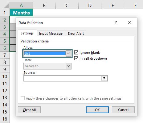 Data Validation In Excel How To Create Edit And Remove It Data Validation In Excel How To Create Edit And Remove It
