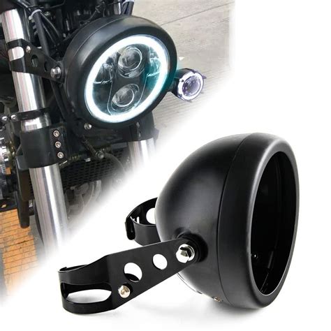 Skuntuguang 5 34 575 Rrf12 Inch Motorcycle Headlight Housing Bucket