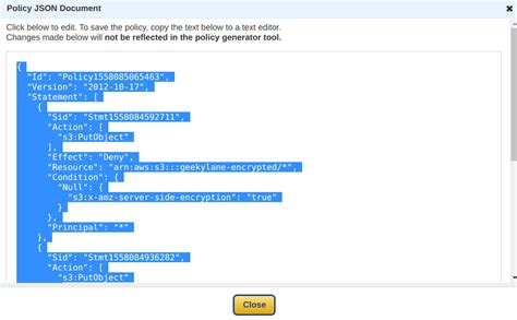 Auto Encrypt Objects During Upload To S3 Bucket Using Bucket Policy Geekylane