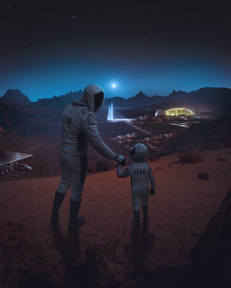 Elon Musk Spacex Mars Colony