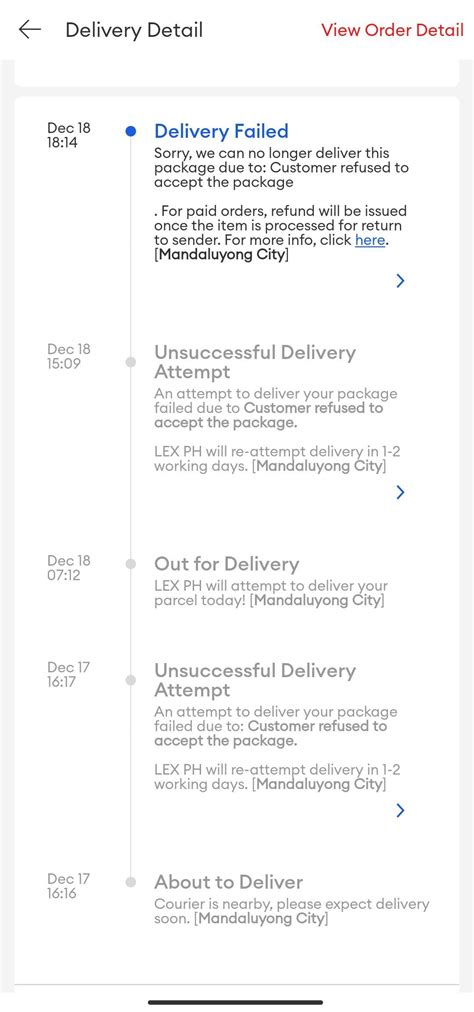 Delivery Failed Rshopeeph