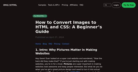 Image To Html Css Code Ai Converter Img2html Image To Html Css Code Ai Converter Img2html