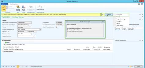 Automated Workflows In Human Resources Management In Microsoft Dynamics Ax 2012 R3 Microsoft