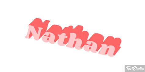 Nathan Name Animated  Logo Designs
