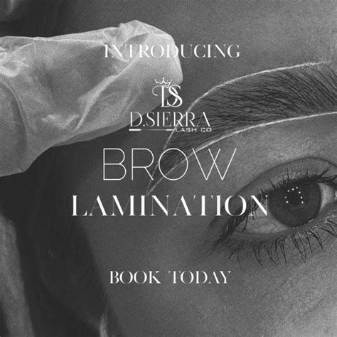 Eyebrow Lamination Dsierra Lash Co