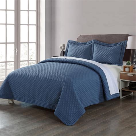 Lotus Home Stayclean Bacteria Reducing Diamondesque Microfiber Quilt