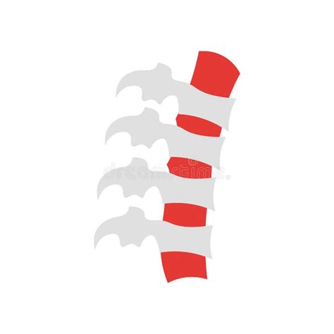 Spine Cord Icon Simple Element Illustration Stock Vector