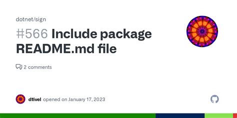 Include Package Readme Md File Issue Dotnet Sign Github