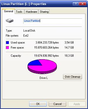 Access Linux Partitions Files Under Windows Softpedia