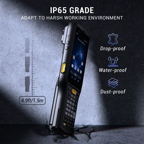 Android 11 Barcode Scanner P161 Octa Core Speed 8000mah Battery Tera Digital