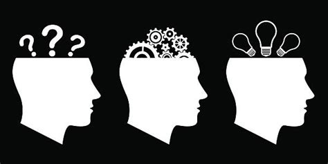 Question Mark Black Background Concepts Thinking Illustrations Royalty