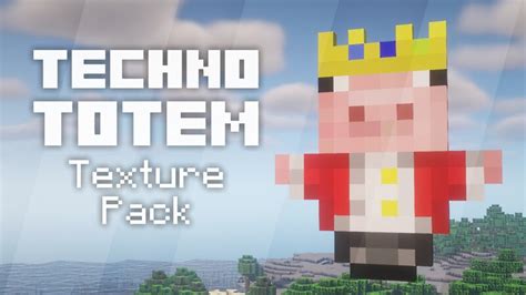 Technoblade Totem Texture Pack Minecraft Texture Pack