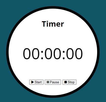 GitHub Igorolivrs Timer Timer Built With HTML CSS JavaScript