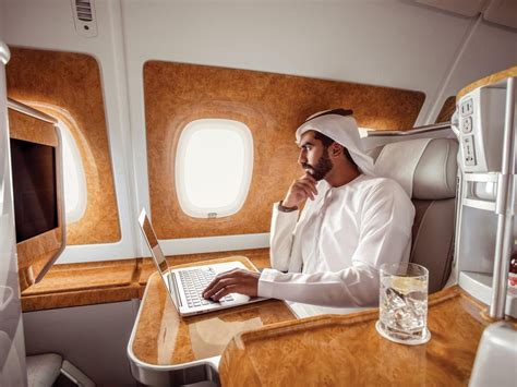Emirates A380 Business Class Bed
