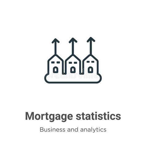 Statistics Outline Icon Set Stock Vector Illustration Of Computer Graphic 132831242