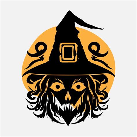 Premium Vector Witch Vector Illustration