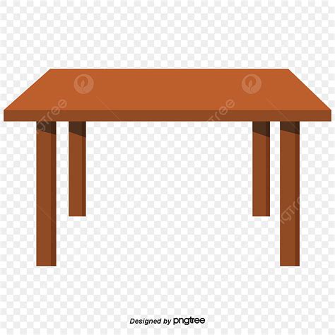 Wooden Table Clipart Vector Solid Wooden Tables And Tables Table