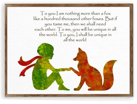 Little Prince Fox Quotes
