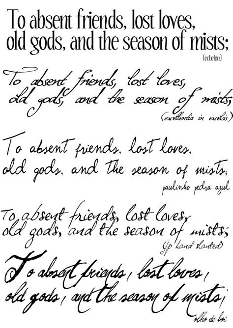 Jp Hand Slanted Tattoo Fonts Cursive Tattoo Script Fonts Tattoo