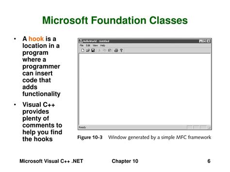 Ppt Microsoft Foundation Classes Powerpoint Presentation Free Download Id15886