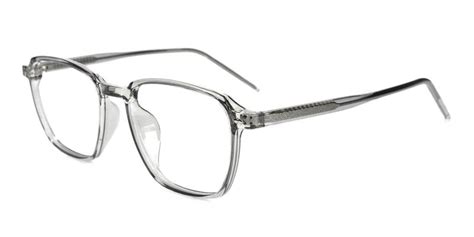 Northern Square Translucent Frame Glasses Abbe Glasses