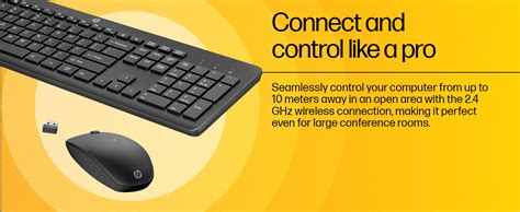 Buy Hp Km200 Wireless Mouse And Keyboard Combo Full Size Ergonomic Design 3 Button