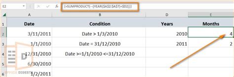 How To Count Dates In Excel Based On Condition 5 Easy Ways