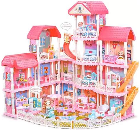 Дом для куклы 7007wb с куклами и мебелью новый в наличии Цена 4 900₽ во Владивостоке