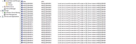 r too many sql server users stack overflow