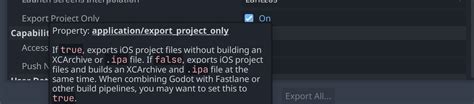 Ios Export Dialogue For Xcode Project Export Still Shows Ipa Extension Issue