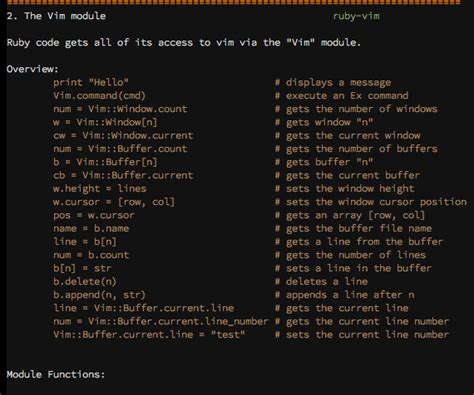 How To Write A Vim Plugin With Ruby Phrase Blog