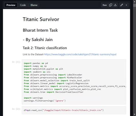 Sakshi Jain On Linkedin Datascience Titanic Machinelearning