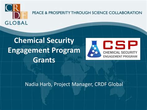 Chemical Security Engagement Program Grants Overview
