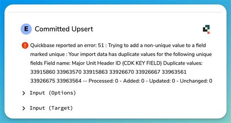 Pipeline Error Duplicate Key Does Not Exist Qrew Discussions